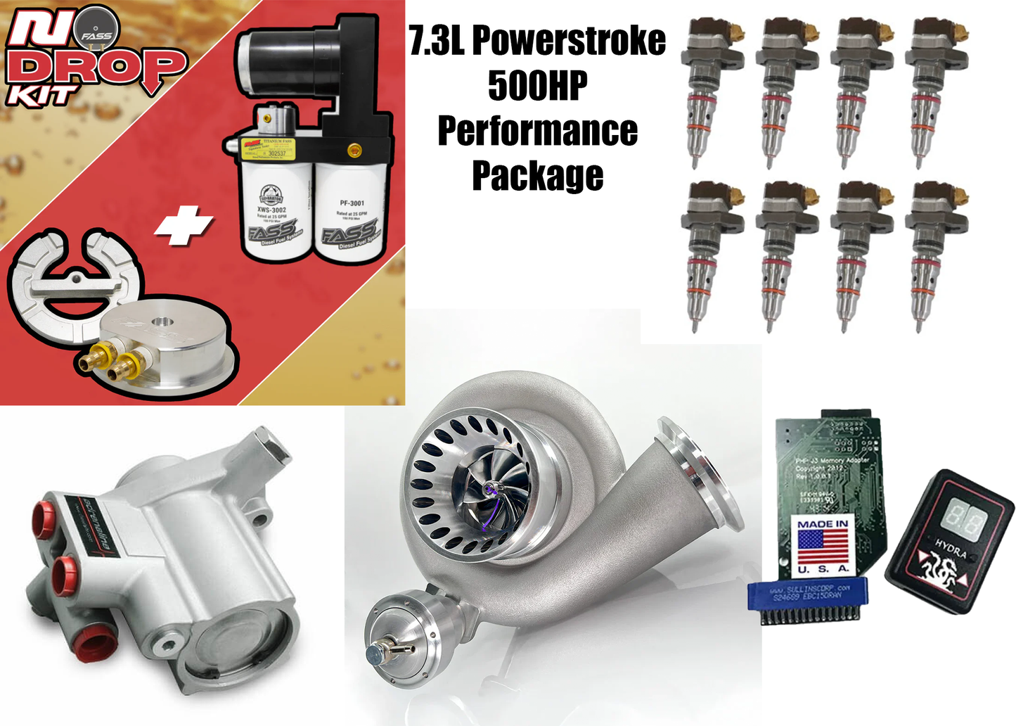 Powerstroke Central 7.3L Powerstroke 500HP Package (1999-2003)