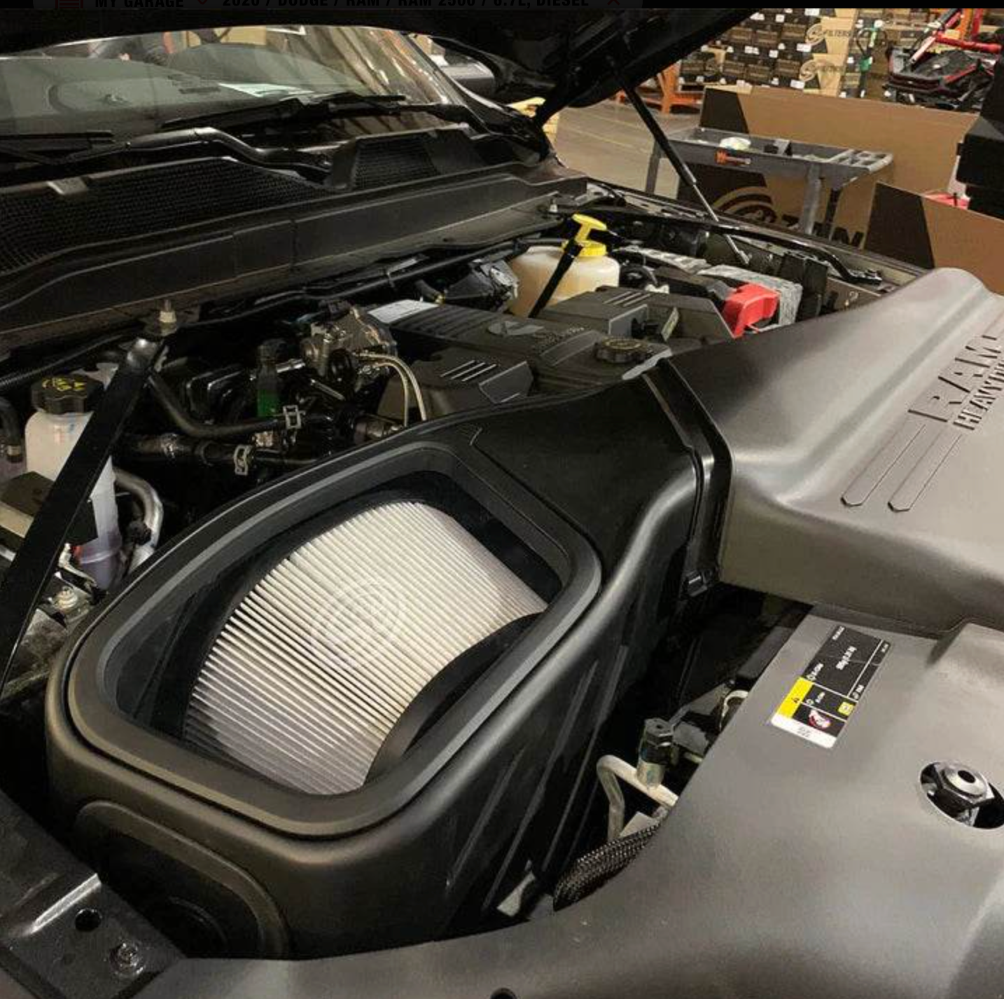 Cold Air Intake for 2019-2024 Dodge Ram Cummins 6.7L – PSC Automotive ...